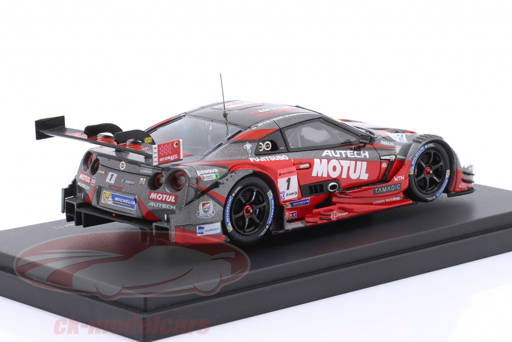 Ebbro 1:43 Nissan GT-R NISMO GT500 #1 победитель Super GT ряд Fuji 2015 Matsuda, Quintarelli ...