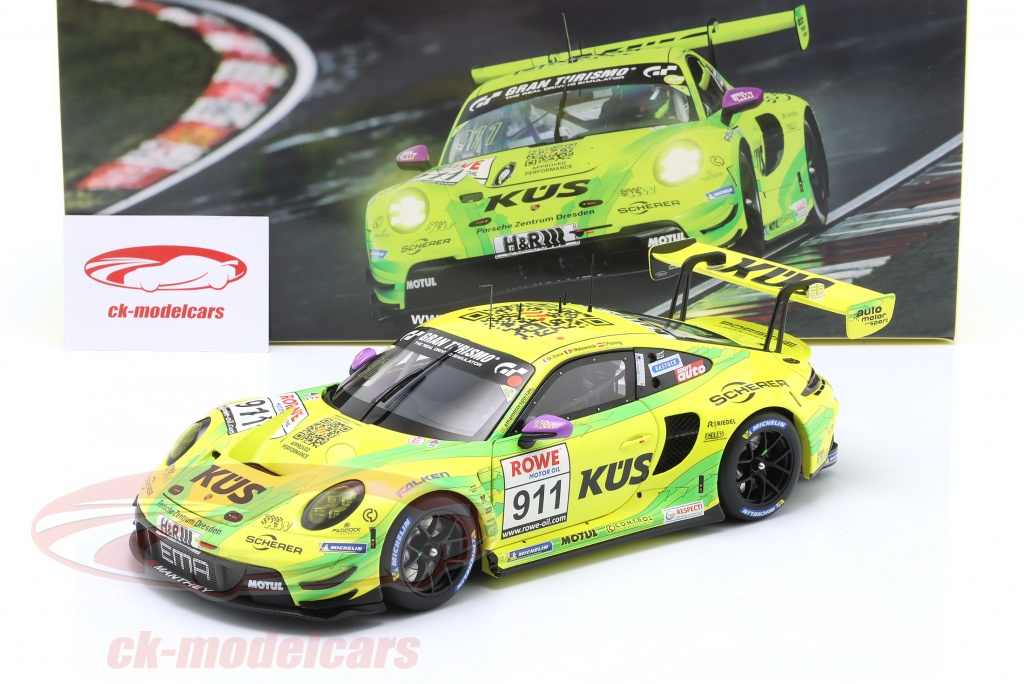 Minichamps 1:18 Porsche 911 GT3 R #911 NLS 2 Nürburgring 2023 Manthey ...