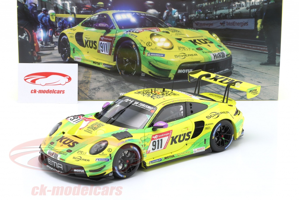 Minichamps 1:18 Porsche 911 GT3 R #911 24h Nürburgring 2023 Manthey ...