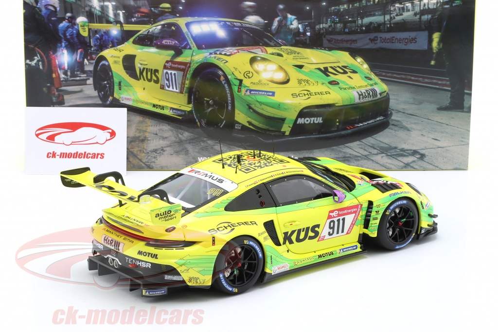 Minichamps 1:18 Porsche 911 GT3 R #911 24h Nürburgring 2023 Manthey ...