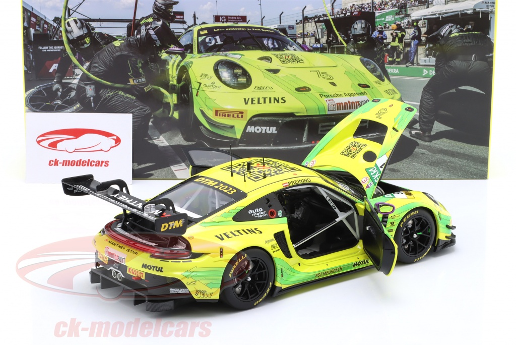 Minichamps 1:18 Porsche 911 GT3 R #91 Winner Norisring DTM champion ...