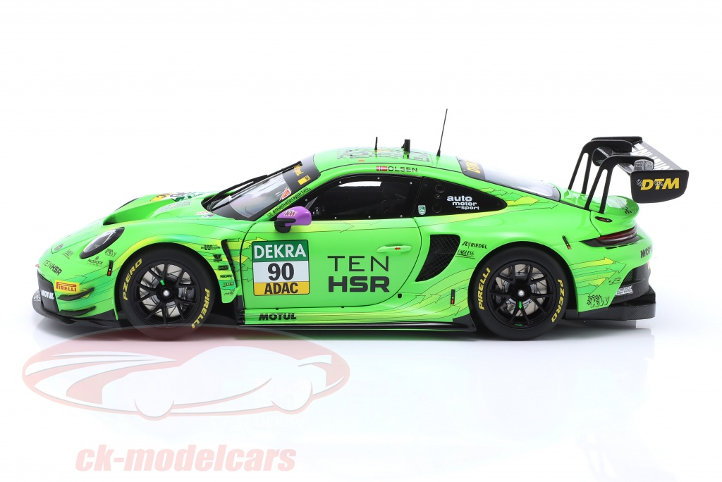 Minichamps 1:18 Porsche 911 GT3 R #90 3rd Norisring DTM 2023 D. Olsen ...