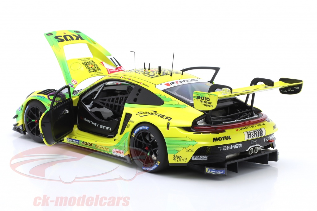 Minichamps 1:18 Porsche 911 GT3 R #911 24h Nürburgring 2023 Manthey ...