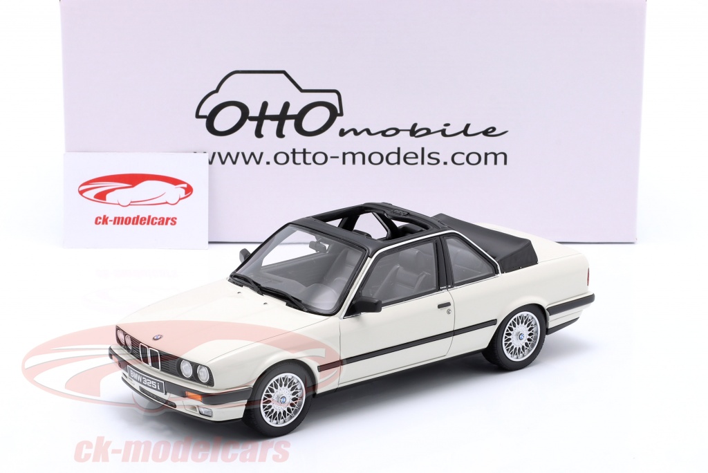 Ottomobile 1:18 BMW 325i (E30) TC2 Baur year 1988 alpine white OT1097 ...