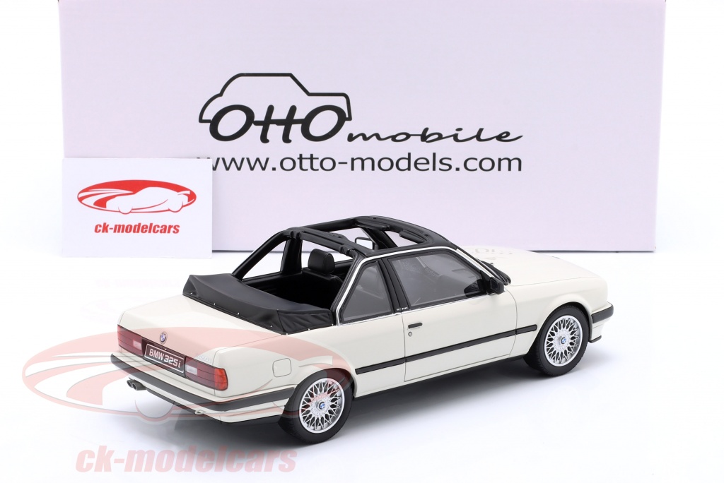 Ottomobile 1:18 BMW 325i (E30) TC2 Baur year 1988 alpine white OT1097 ...