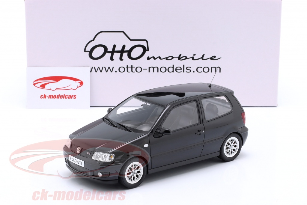 Ottomobile 1:18 Volkswagen VW Polo N GTi Baujahr 2001 black magic ...