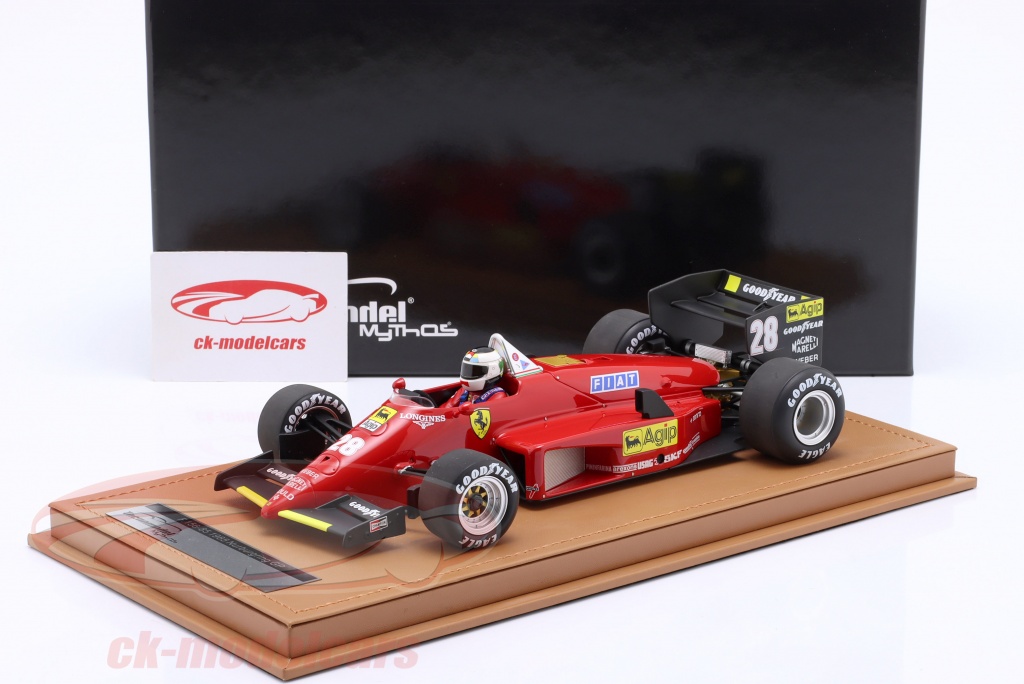 Tecnomodel 1:18 Stefan Johansson Ferrari 156/85 #28 9th German GP ...