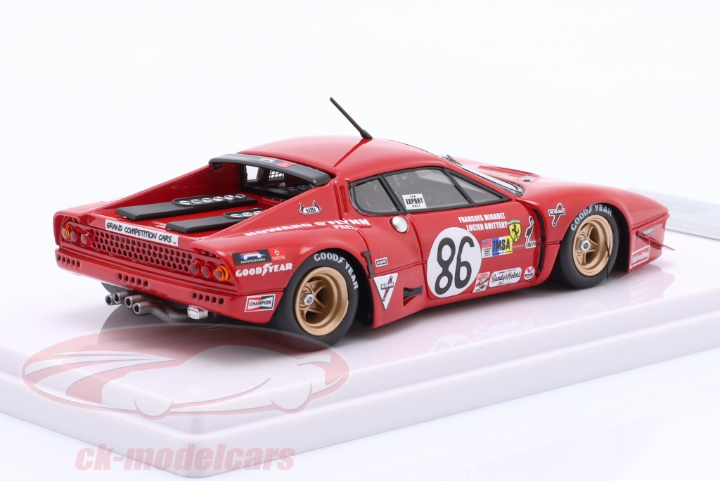 Tecnomodel 1:43 Ferrari 365 GT4/BB #86 24h LeMans 1978 Migault ...