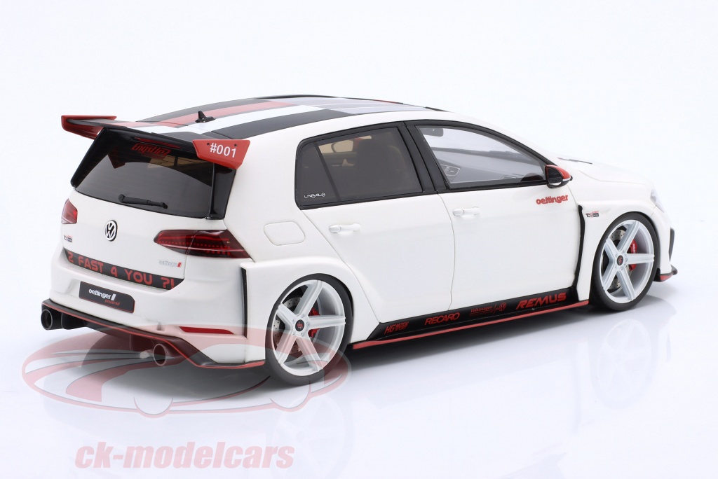 Ottomobile 1:18 Volkswagen VW Golf VII GTI Oettinger year 2019 white ...