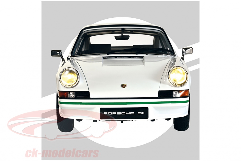 Ixo 1:8 Porsche 911 Carrera RS 2.7 white / green Kit 520010116 model ...