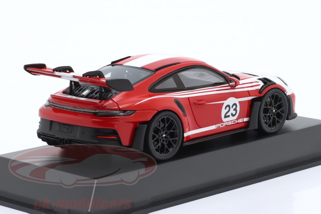 Spark 1:43 Porsche 911 (992) GT3 RS #23 Salzburg design red / white ...