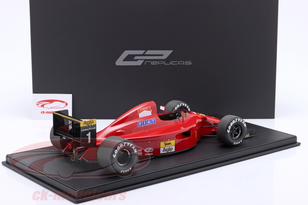 GP Replicas 1:12 Alain Prost Ferrari 641 #1 ganador Francés GP fórmula 1 1990 GP12-22C modelo ...