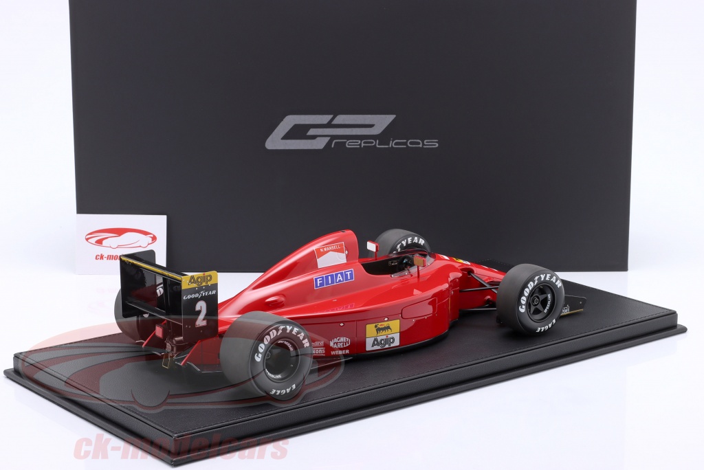 GP Replicas 1:12 Nigel Mansell Ferrari 641 #2 2e Mexico GP formule 1 ...