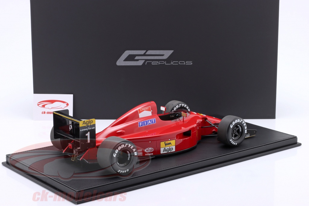 GP Replicas 1:12 Alain Prost Ferrari 641 #1 winnaar Brits GP formule 1 ...