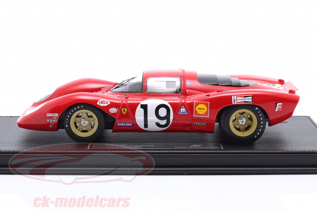 TopMarques 1:18 Ferrari 312P #19 24h LeMans 1969 Amon, Schetty TOP130B ...