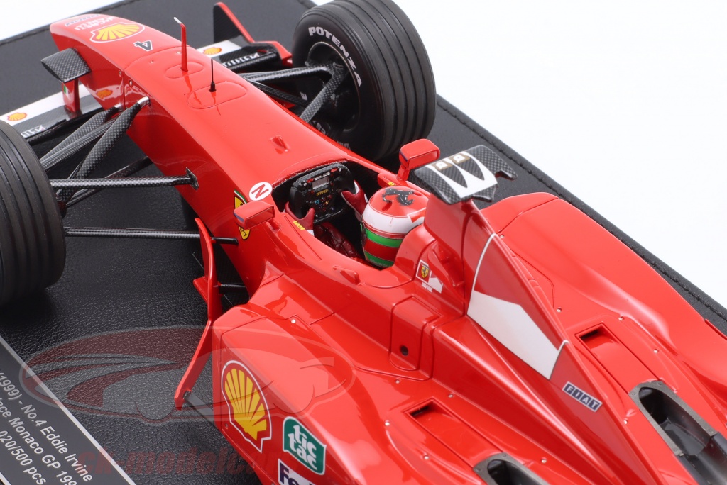 GP Replicas 1:18 Eddie Irvine Ferrari F399 #4 2nd Monaco GP Formula 1 ...