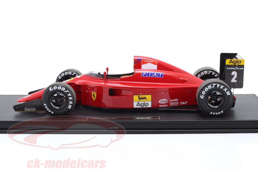 GP Replicas 1:12 Nigel Mansell Ferrari 641 #2 Sieger Portugal GP Formel 1 1990 GP12-22D ...