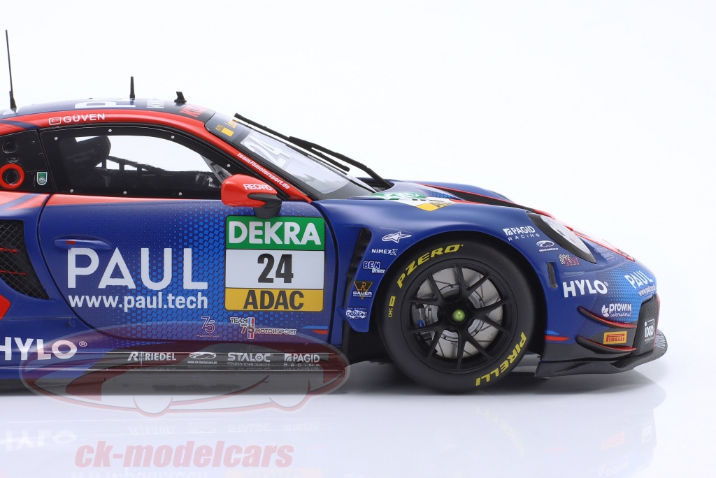 Minichamps 1:18 Porsche 911 GT3 R #24 DTM 2023 Ayhancan Güven Team75 113236324 model car ...