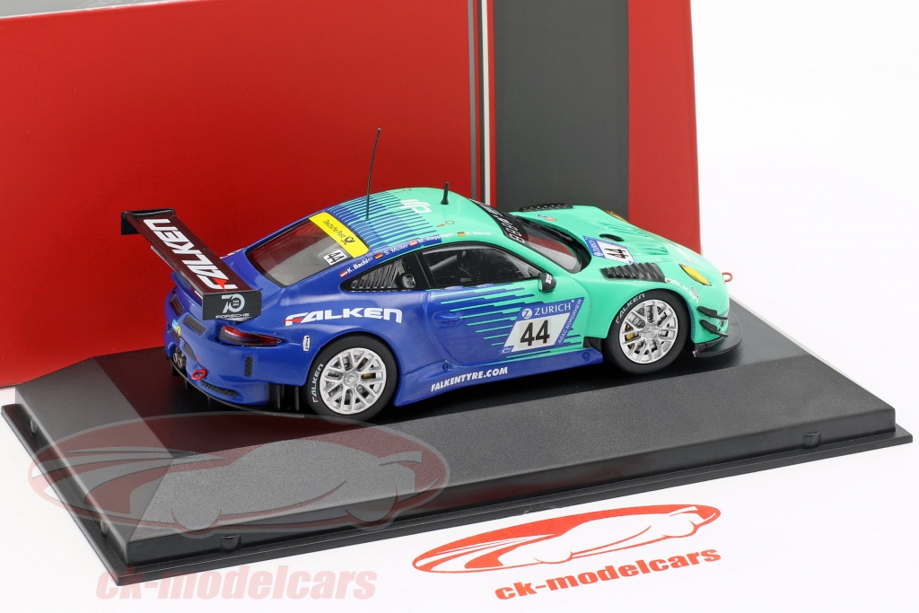 CMR 1:43 Porsche 911 (991) GT3 R #44 9th 24h Nürburgring 2018 falcons ...