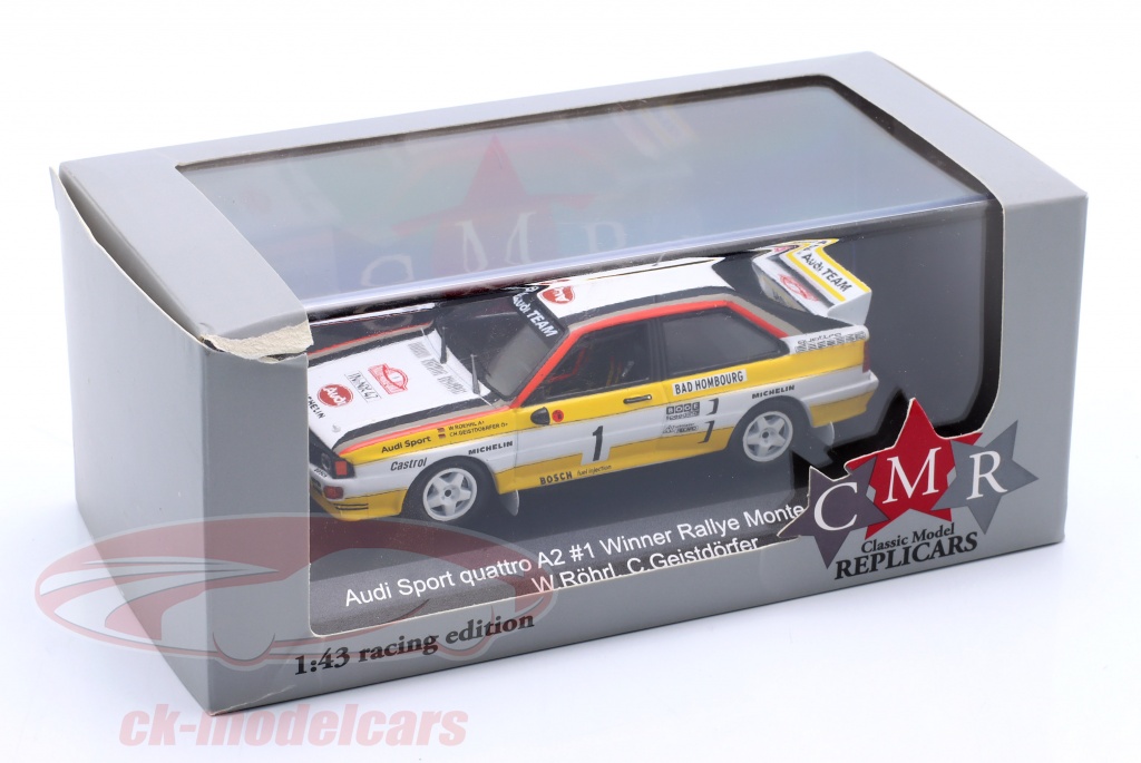 CMR 1:43 Audi quattro A2 #1 winner Rallye Monte Carlo 1984 /2nd choice ...