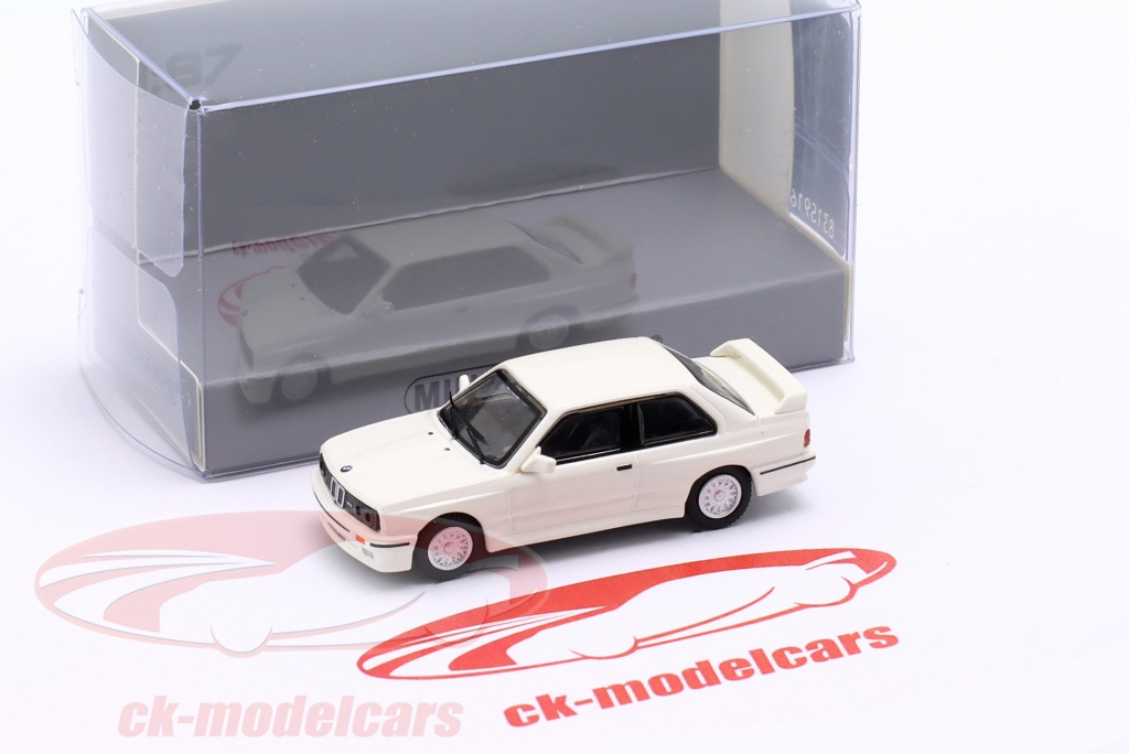 Minichamps 1:87 BMW M3 (E30) 建造年份 1986 白色的 870020221 模型 汽车 870020221 ...