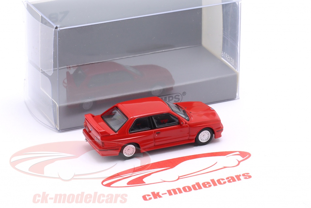 Minichamps 1:87 BMW M3 (E30) Année de construction 1986 rouge 870020222 ...