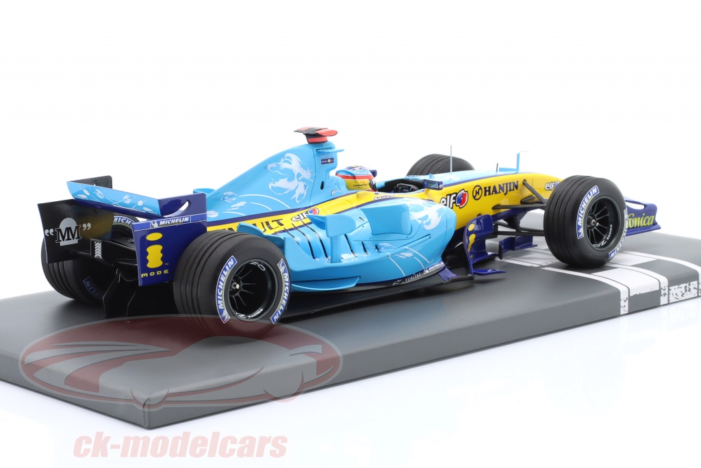 Minichamps 1:18 Fernando Alonso Renault R25 #5 2nd British GP Formula 1 ...