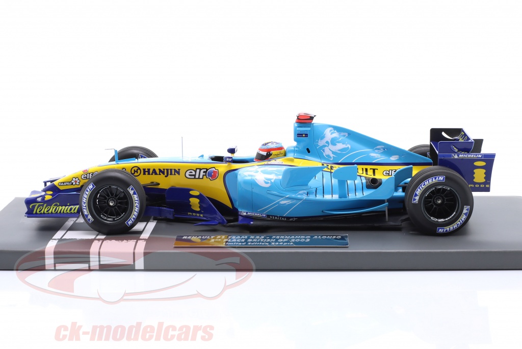 Minichamps 1:18 Fernando Alonso Renault R25 #5 2nd British GP Formula 1 ...