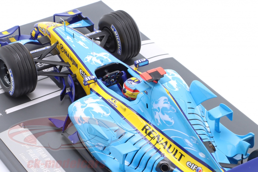 Minichamps 1:18 Fernando Alonso Renault R25 #5 2nd British GP Formula 1 ...