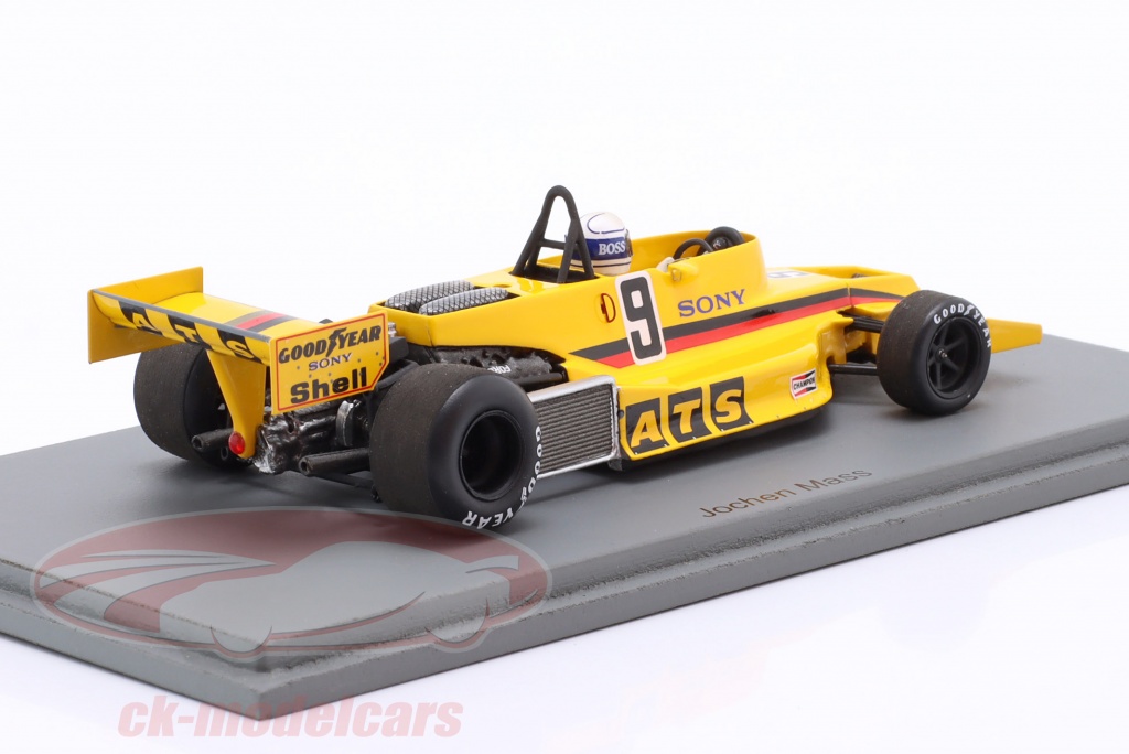 Spark 1:43 Jochen Mass ATS HS1 #9 Brasil GP fórmula 1 1978 S3918 modelo ...