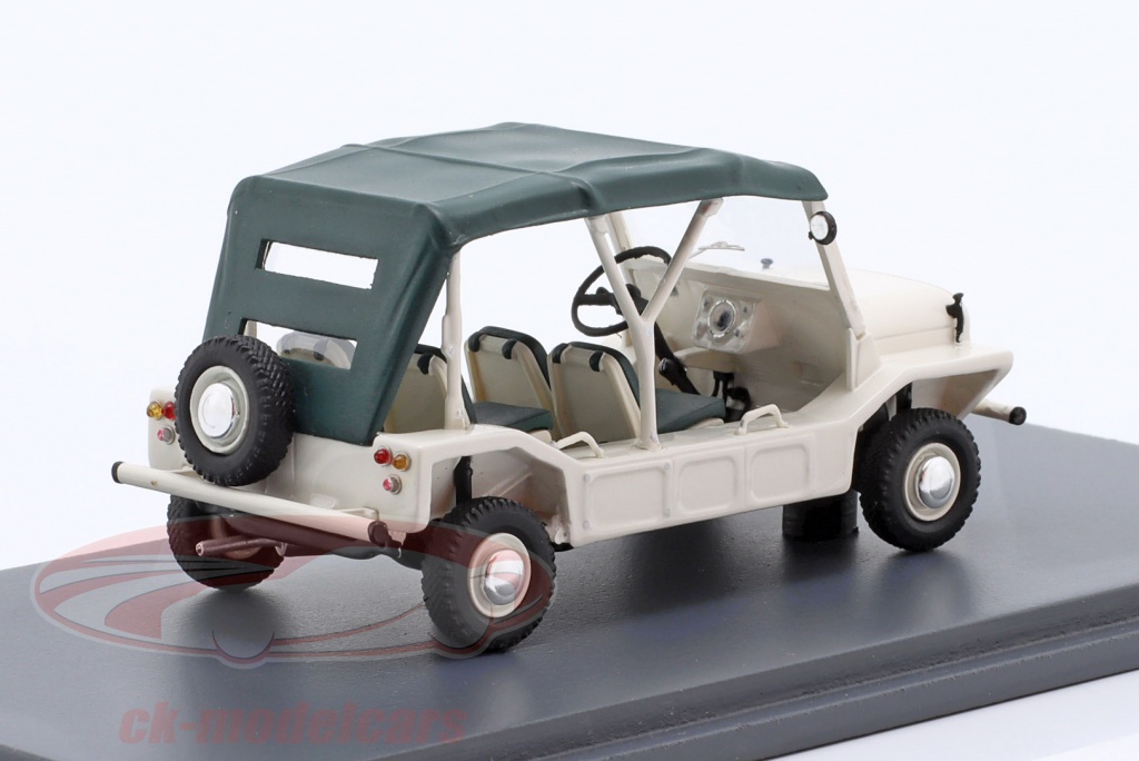 Schuco 1:43 Mini Moke year 1965 white, green 450921700 model car ...