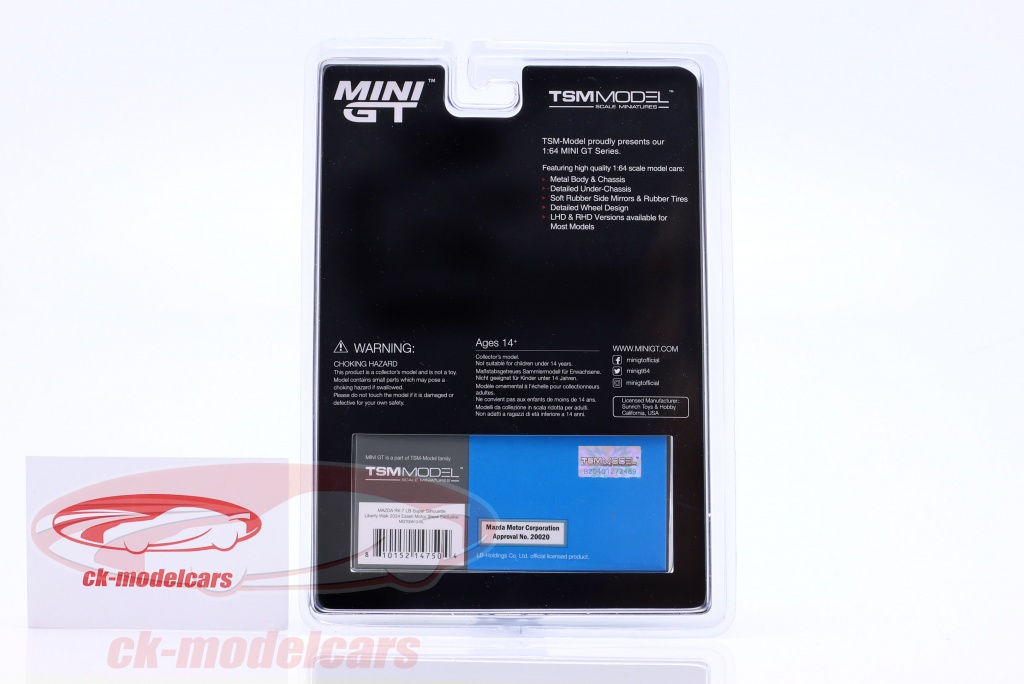 True Scale 1:64 Mazda RX-7 LB-Super Silhouette Liberty Walk Essen ...