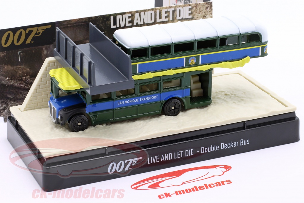 MotorMax Doppeldecker-Bus Film James Bond Live and Let Die (1973) 79825 ...