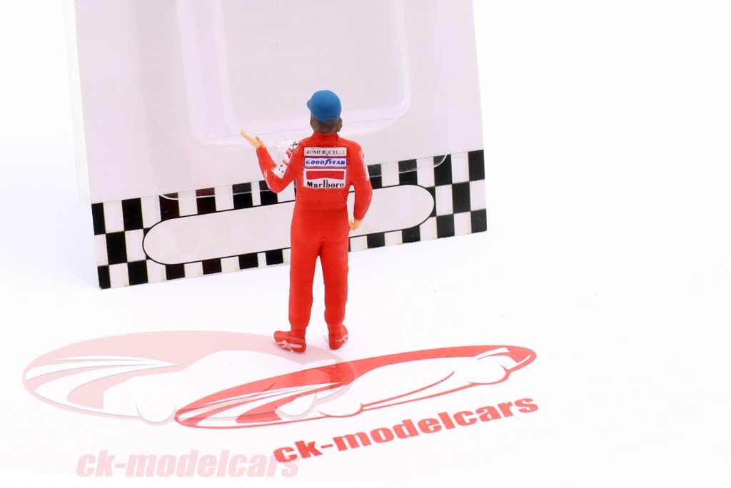 Niki Lauda Scuderia Ferrari Formula 1 World Champion 1977 figure with ...