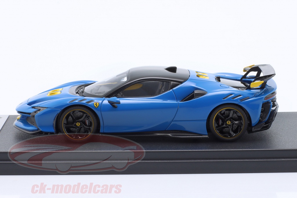 LookSmart 1:43 Ferrari SF90 XX Stradale year 2024 (Azzurro Dino) light ...