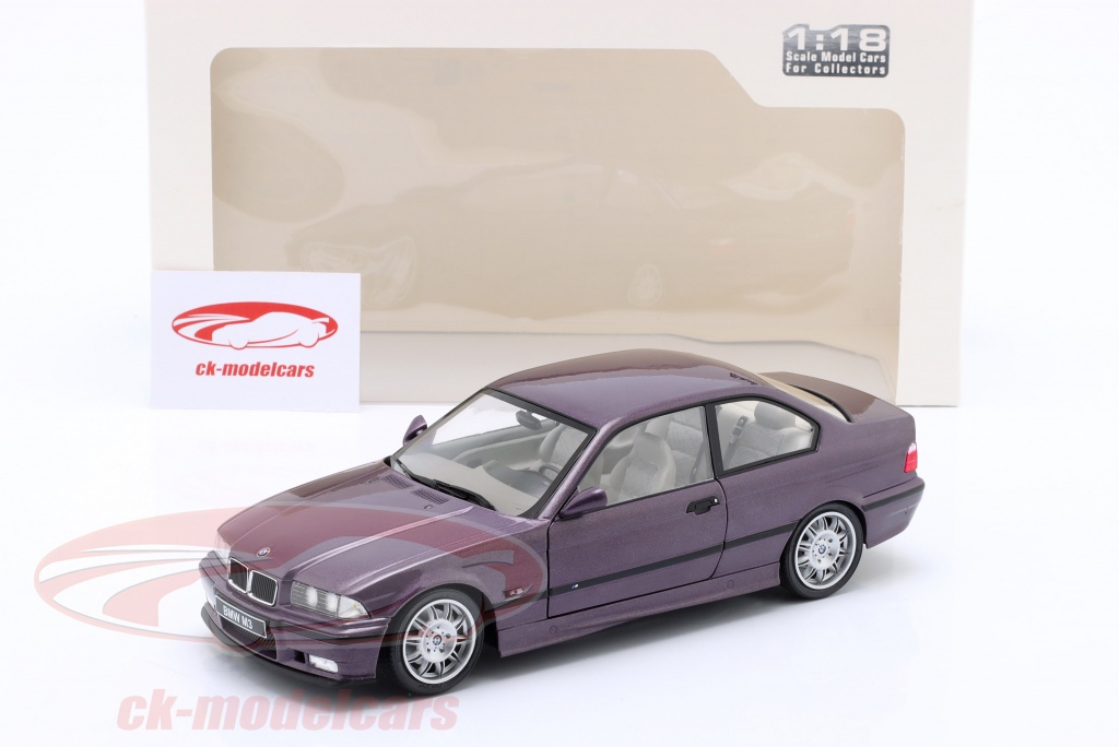 Solido 1:18 BMW M3 (E36) Coupe year 1994 Daytona violet S1803905 model ...