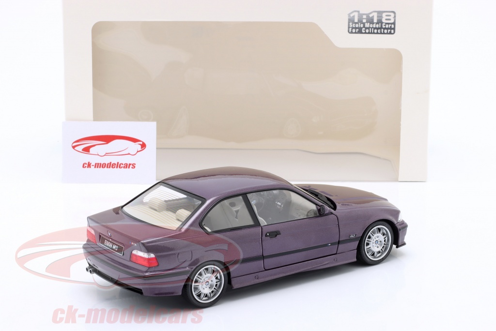 Solido 1:18 BMW M3 (E36) Coupe year 1994 Daytona violet S1803905 model ...