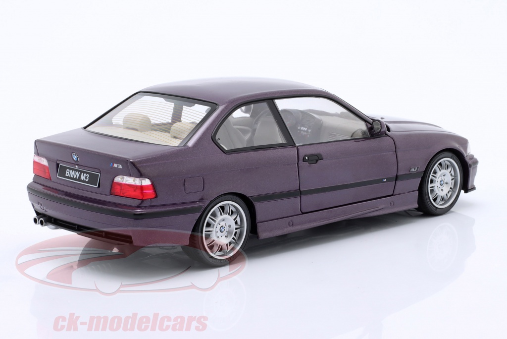 Solido 1:18 BMW M3 (E36) Coupe year 1994 Daytona violet S1803905 model ...