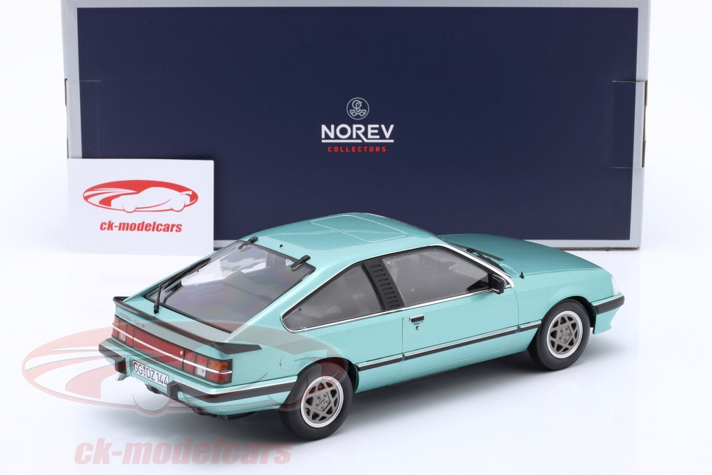 Norev 1:18 Opel Monza 2.5E year 1983 green 183643 model car 183643 ...