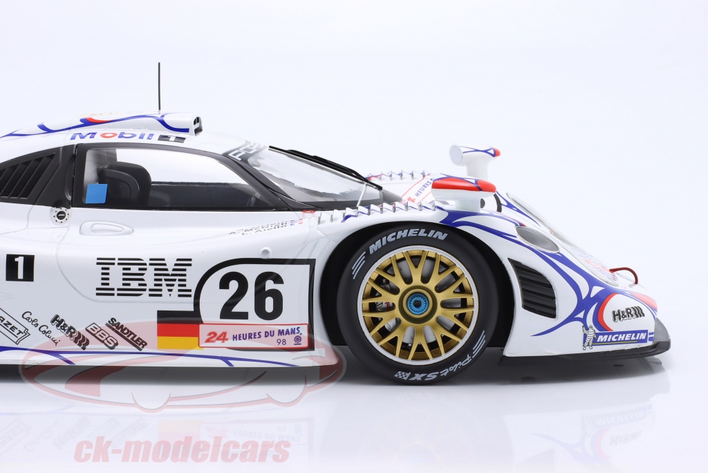 WERK83 1:12 Porsche 911 GT1 #26 勝者 24h LeMans 1998 McNish, Aiello, Ortelli W1200201 モデル 車 ...