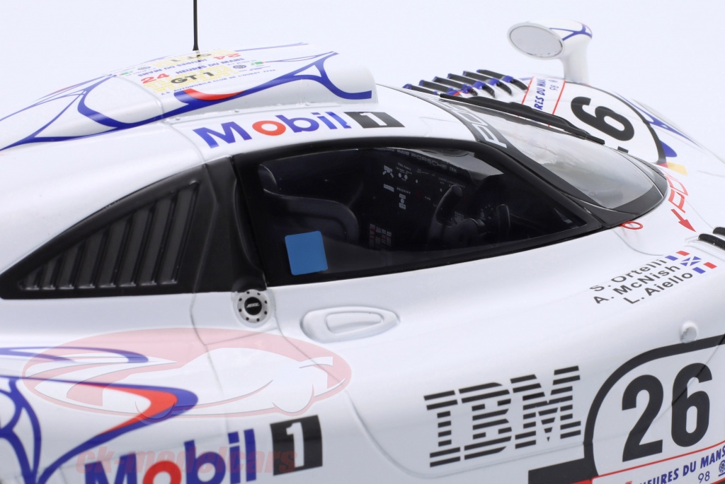 WERK83 1:12 Porsche 911 GT1 #26 Winner 24h LeMans 1998 McNish, Aiello, Ortelli W1200201 model ...