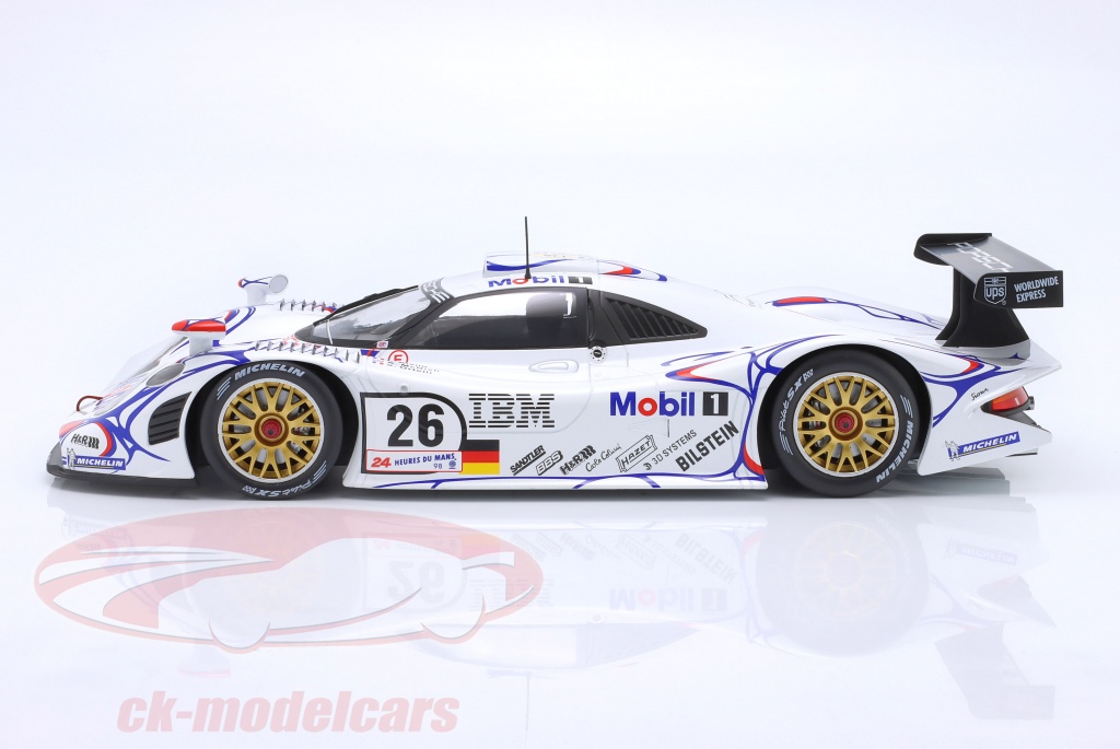 WERK83 1:12 Porsche 911 GT1 #26 Winner 24h LeMans 1998 McNish, Aiello, Ortelli W1200201 model ...