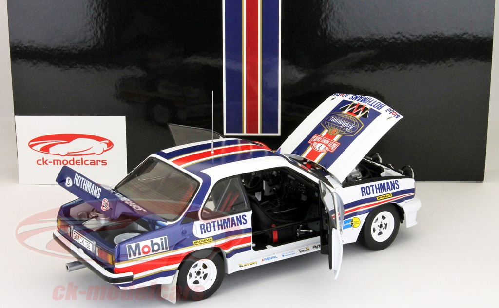 Sun Star Models 1:18 Opel Ascona 400 Rothmans Röhrl, Geistdörfer Rallye ...