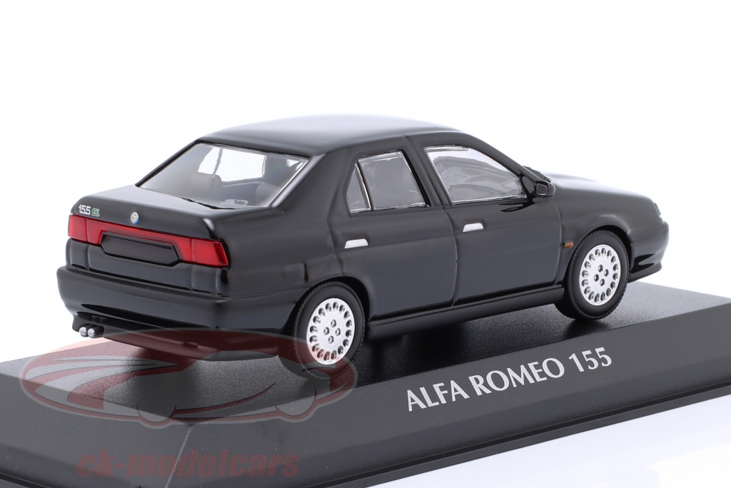 Minichamps 1:43 Alfa Romeo 155 Année de construction 1992 noir ...