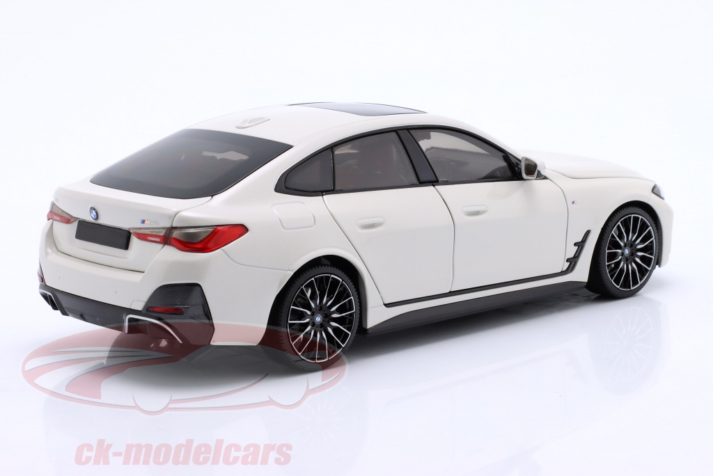 Minichamps 1:18 BMW i4 M50 year 2022 white metallic 110023011 model car ...