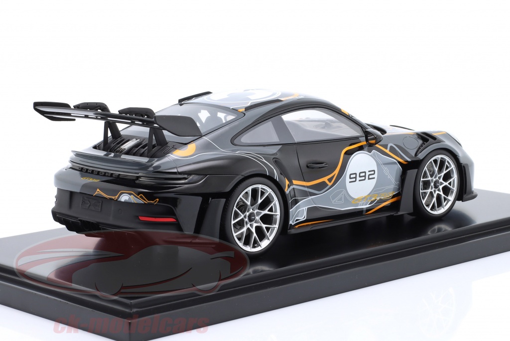 Spark 1:18 Porsche 911 (992) GT3 RS Weissach Test Track / Ограничение ...