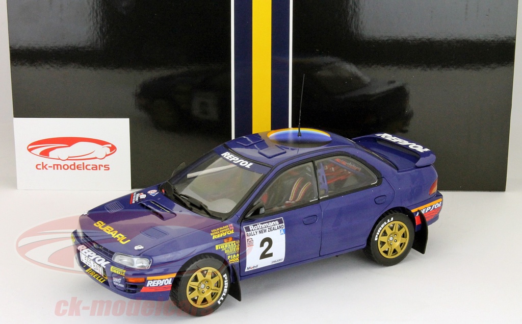 Sun Star Models 1:18 Subaru Impreza #2 555 McRae, Ringer Winner Rallye ...