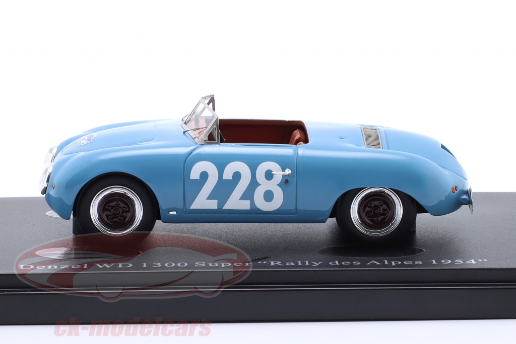 AutoCult 1:43 Denzel WD 1300 Super #228 Winner Rallye des Alpes 1954 ...