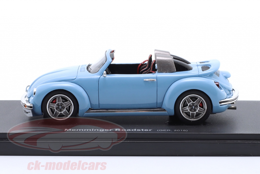 AutoCult 1:43 Memminger Roadster year 2018 gulf blue 60149 model car 60149