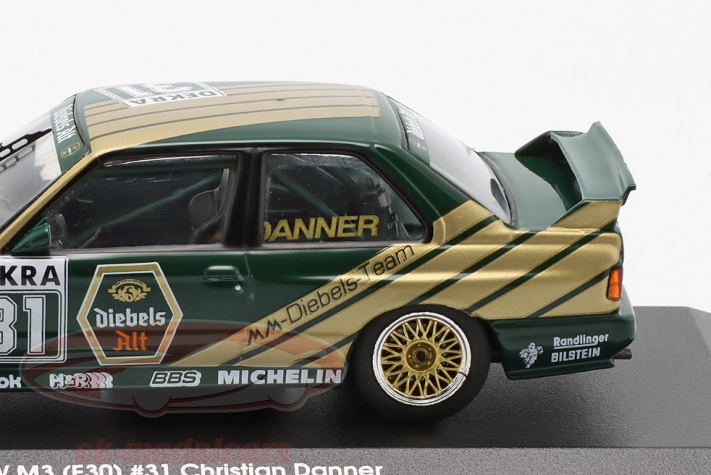 CMR 1:43 BMW M3 (E30) sport Evolution #31 DTM 1991 Christian Danner ...